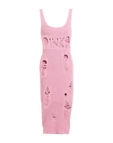 Pinko Midi-length Bodycon Knit Dress - Pink