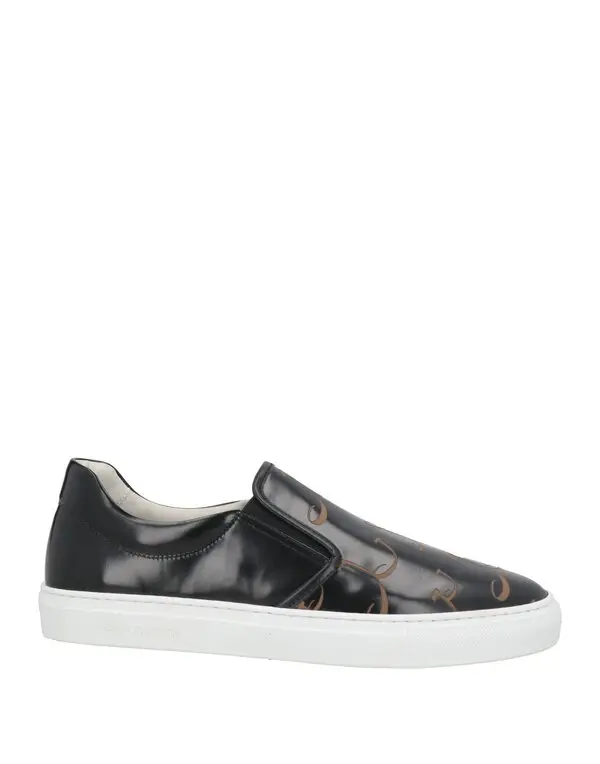 JACOB COHЁN Leather Sneakers - Black