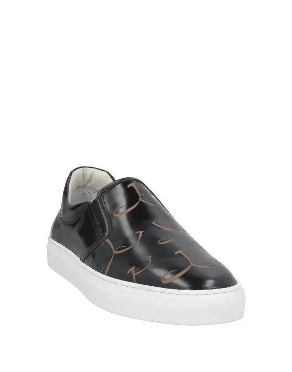 JACOB COHЁN Leather Sneakers - Black