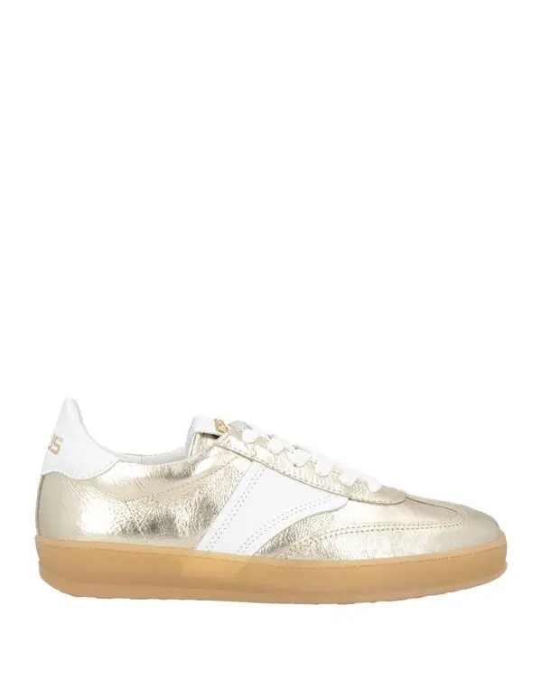 MJUS Metallic Leather Low-top Sneakers