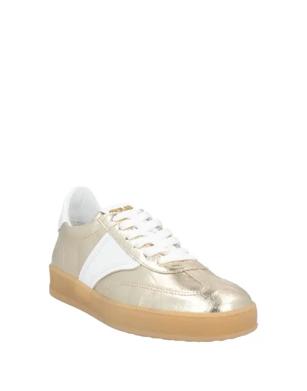 MJUS Metallic Leather Low-top Sneakers