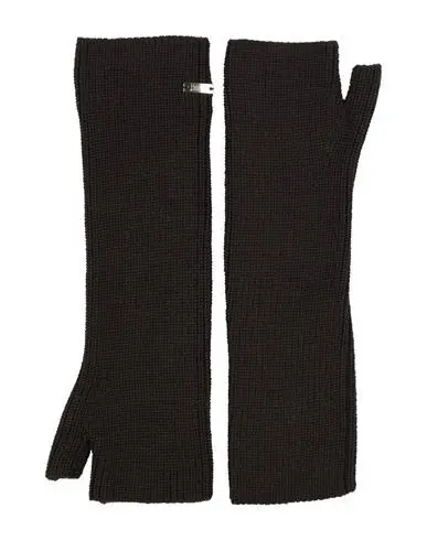 Herno Knitted Arm Warmers - Brown