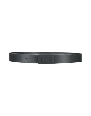 Diesel Leather Belt - Black