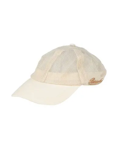 Borsalino Baseball Cap With Embroidered Logo - Beige