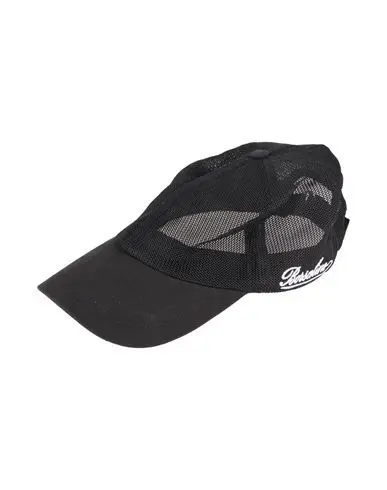 Borsalino Baseball Cap With Embroidered Logo - Black