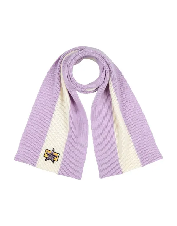 Herno Scarf Lilac Wool