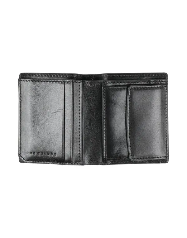 THE BRIDGE Wallet Leather - Black