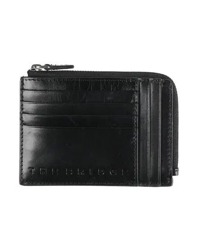 THE BRIDGE Wallet Leather - Black
