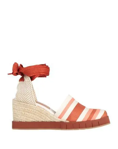 PALOMITAS BY PALOMA BARCELÓ Striped Espadrilles - Rust