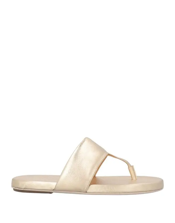 Marsèll Calfskin Thong Sandals - Grey