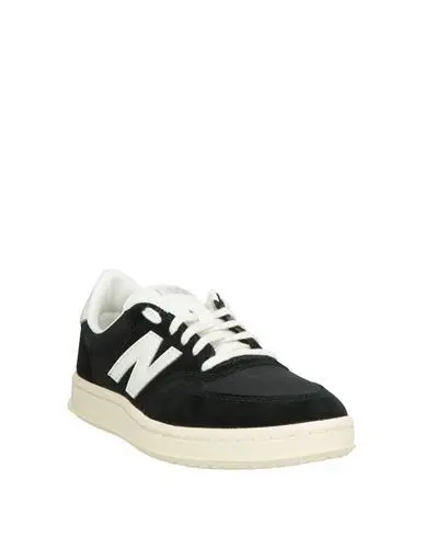NEW BALANCE T500 Leather Sneakers - Black