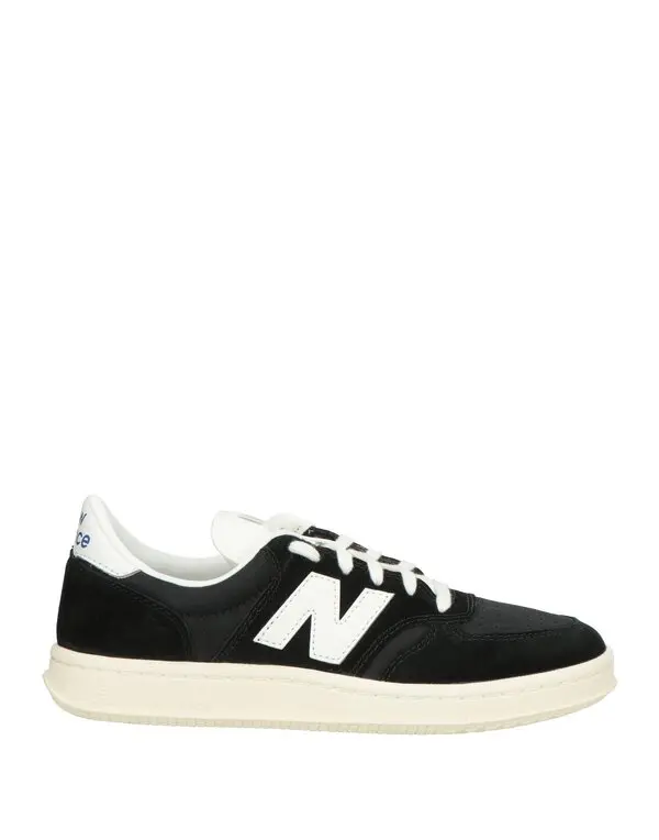 NEW BALANCE T500 Leather Sneakers - Black