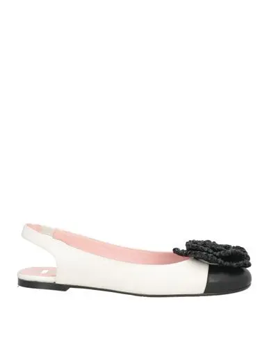 RAS Slingback Ballerina Flats - Black