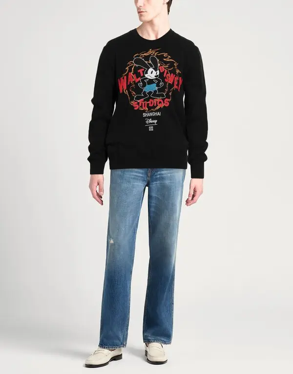 Givenchy X Disney Embroidered Cotton Sweater
