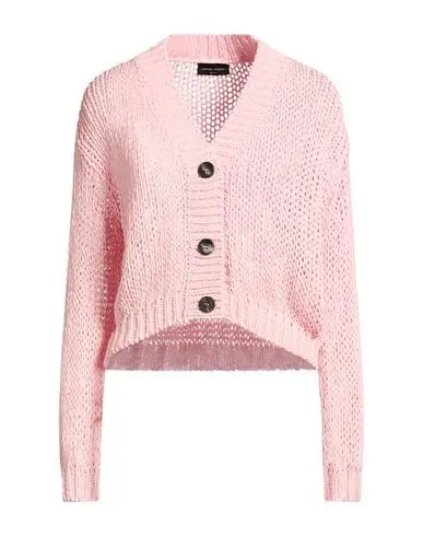 ROBERTO COLLINA Open-knit Cardigan - Pink