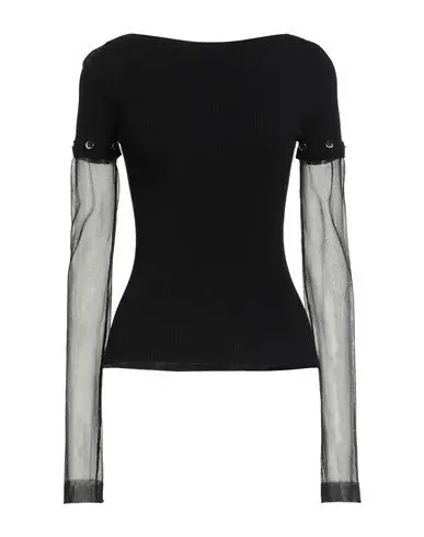 Sportmax Sweater In Viscose And Polyester - Black
