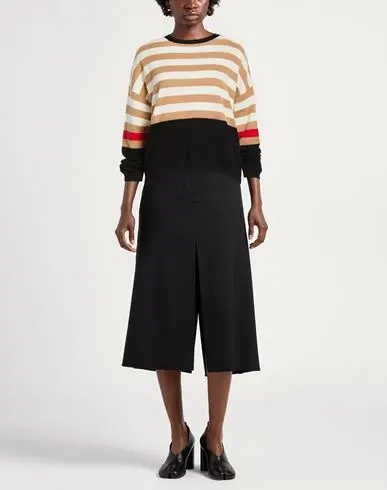 KANGRA Striped Wool And Cashmere Crewneck Sweater