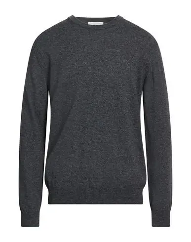 BALLANTYNE Crewneck Mélange Sweater In Polyamide, Viscose, Wool, And Cashmere - Charcoal