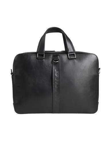 THE BRIDGE Leather Handbag - Black