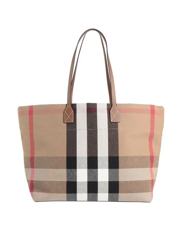 Burberry Organic Cotton Tote Bag - Beige