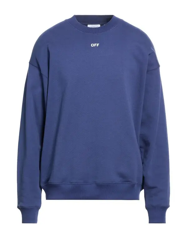 OFF-WHITE™ Cotton Sweatshirt - Navy