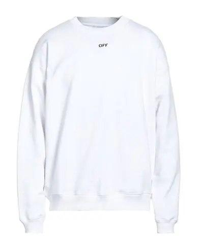 OFF-WHITE™ Cotton Sweatshirt - White