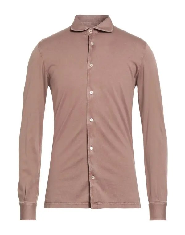 Fedeli Shirt Size Organic Cotton - Brown
