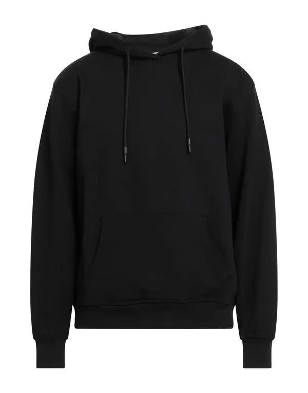 John Richmond Cotton Fleece Sweatshirt - Black