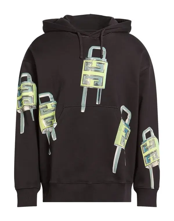 Givenchy Cotton French Terry Hooded Sweatshirt