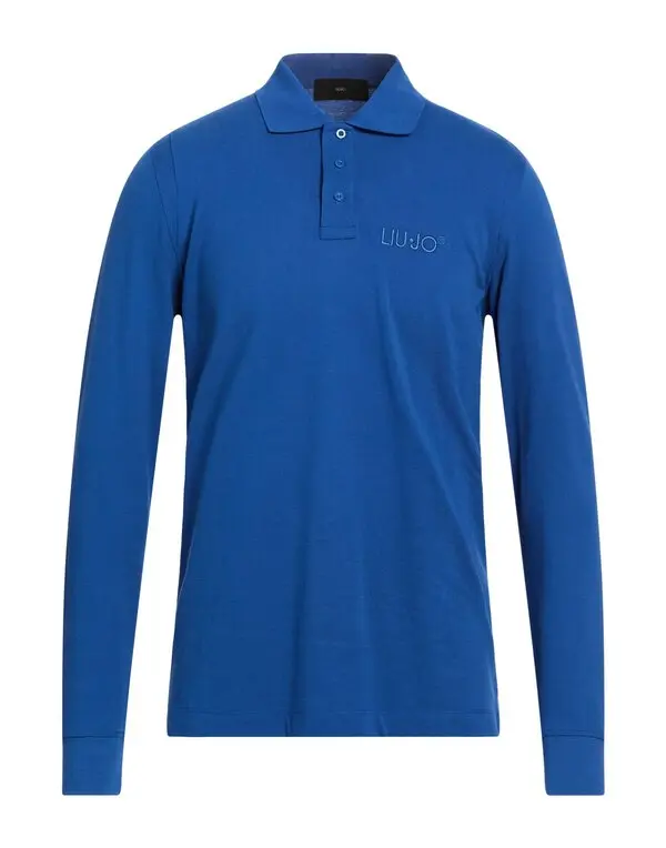 LIU •JO MAN Polo Shirt Size Cotton - Blue