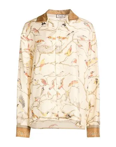 Paul & Joe Silk Satin Shirt - Ivory