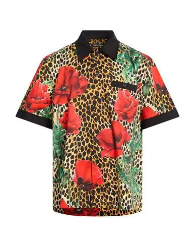Dolce & Gabbana Shirt Size Cotton, Elastane - Red