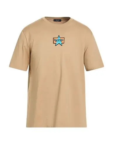 Herno T-shirt Camel Size Cotton - Beige