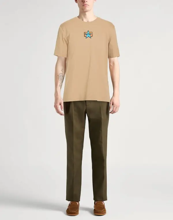 Herno T-shirt Camel Size Cotton - Beige