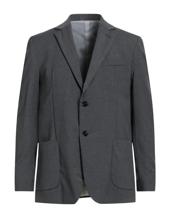 LIU •JO MAN Blazer Lead Size Polyester, Wool, Elastane - Grey