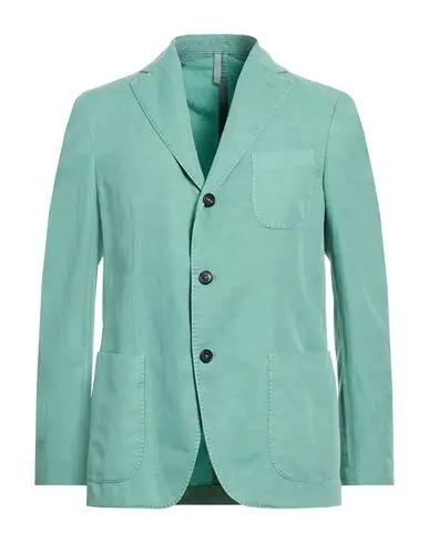 Incotex By Slowear Blazer Size Linen, Cotton - Sage Green