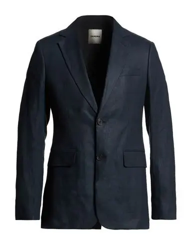 Sandro Blazer Size Linen - Navy