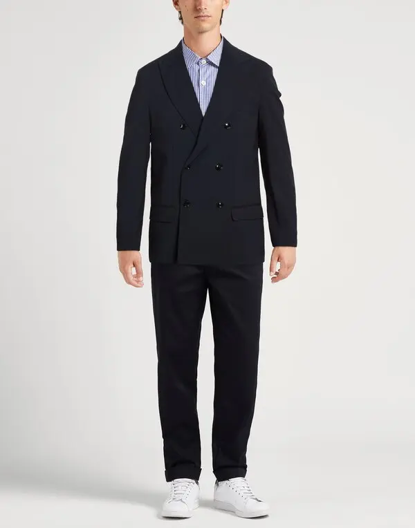 LIU •JO MAN Blazer Midnight Size Polyester, Wool, Elastane - Blue