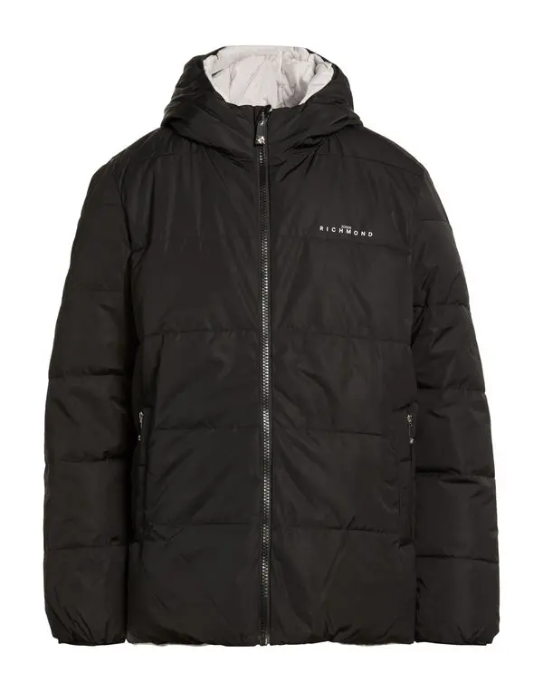 John Richmond Padded Hooded Jacket