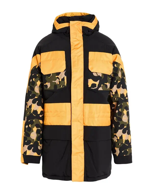 Iceberg Marigold Padded Camouflage Print Puffer Coat