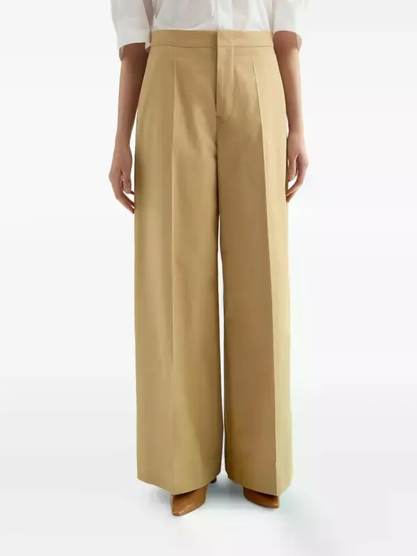 JIL SANDER Pressed-crease Trousers