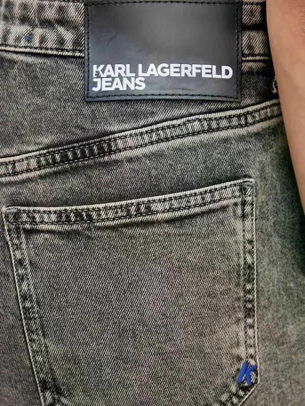 Karl Lagerfeld Split-hem Jeans