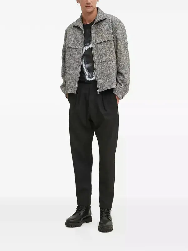 Hugo Juliano Zip-up Textured Jacket