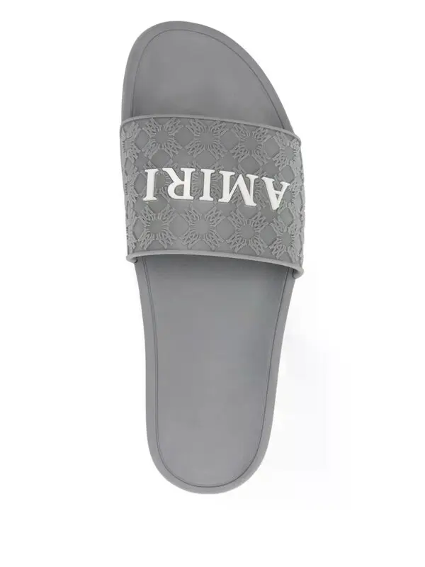 Amiri Ma Quad Embossed-logo Slides