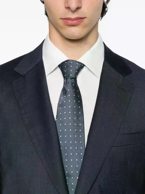 Canali Checked Two-button Suit