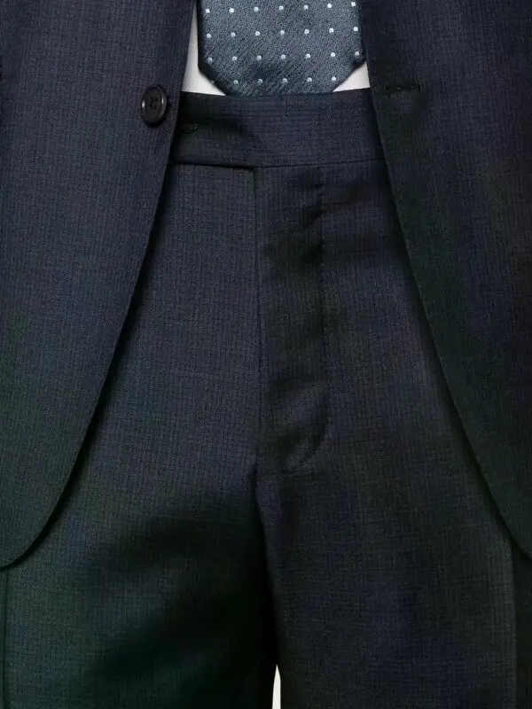 Canali Checked Two-button Suit