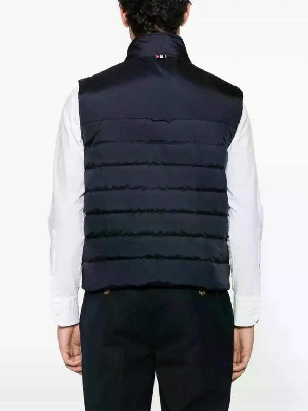 Thom Browne Downfill Gilet - Blue