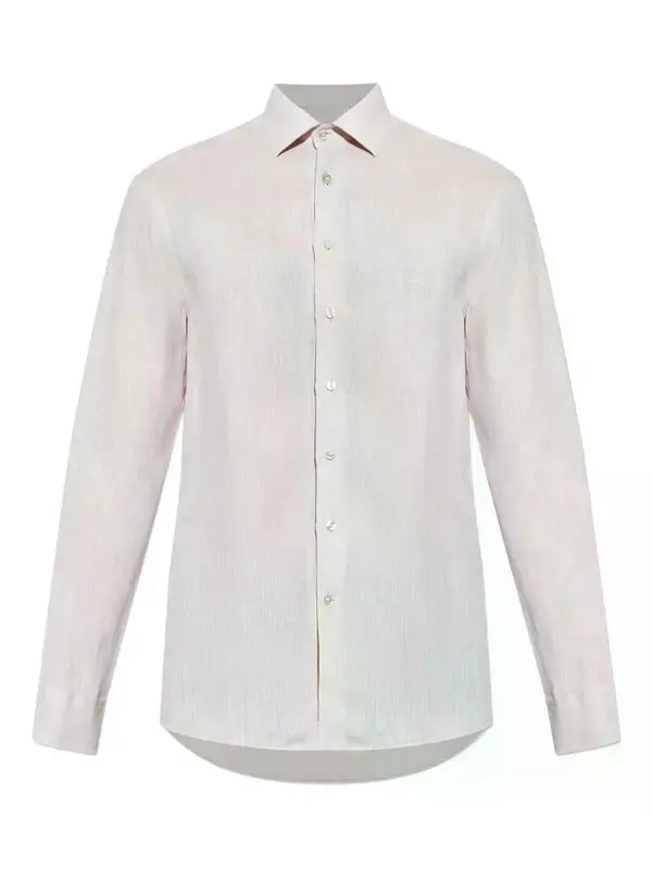 Etro Buttoned Long-sleeve Shirt - Neutrals