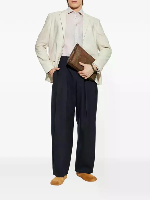 Etro Buttoned Long-sleeve Shirt - Neutrals