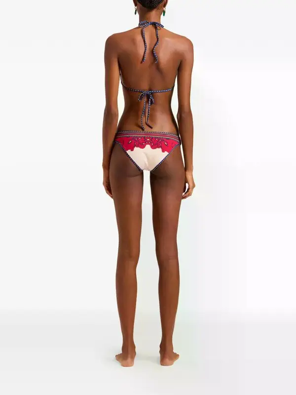 La DoubleJ Printed Bikini Bottom